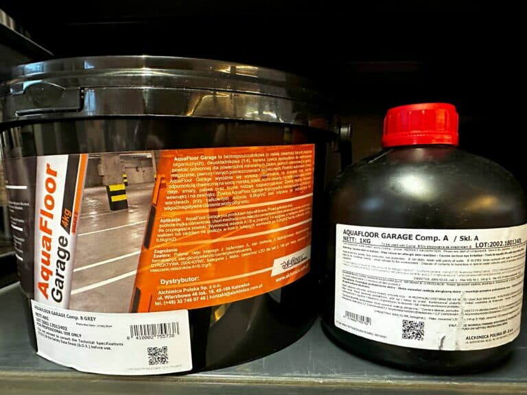 Nowość! Żywica epoksydowa AquaFloor Garage - Alchimica.com.PL